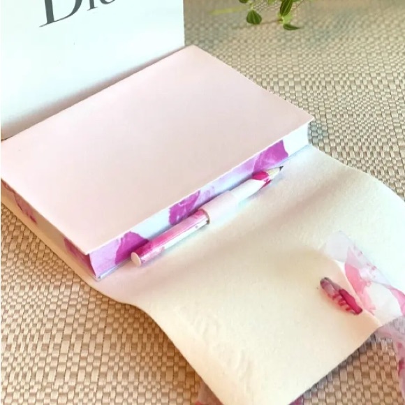 Dior | Accessories | Dior Novelty Notebook Notepad Miss Dior Pink ...